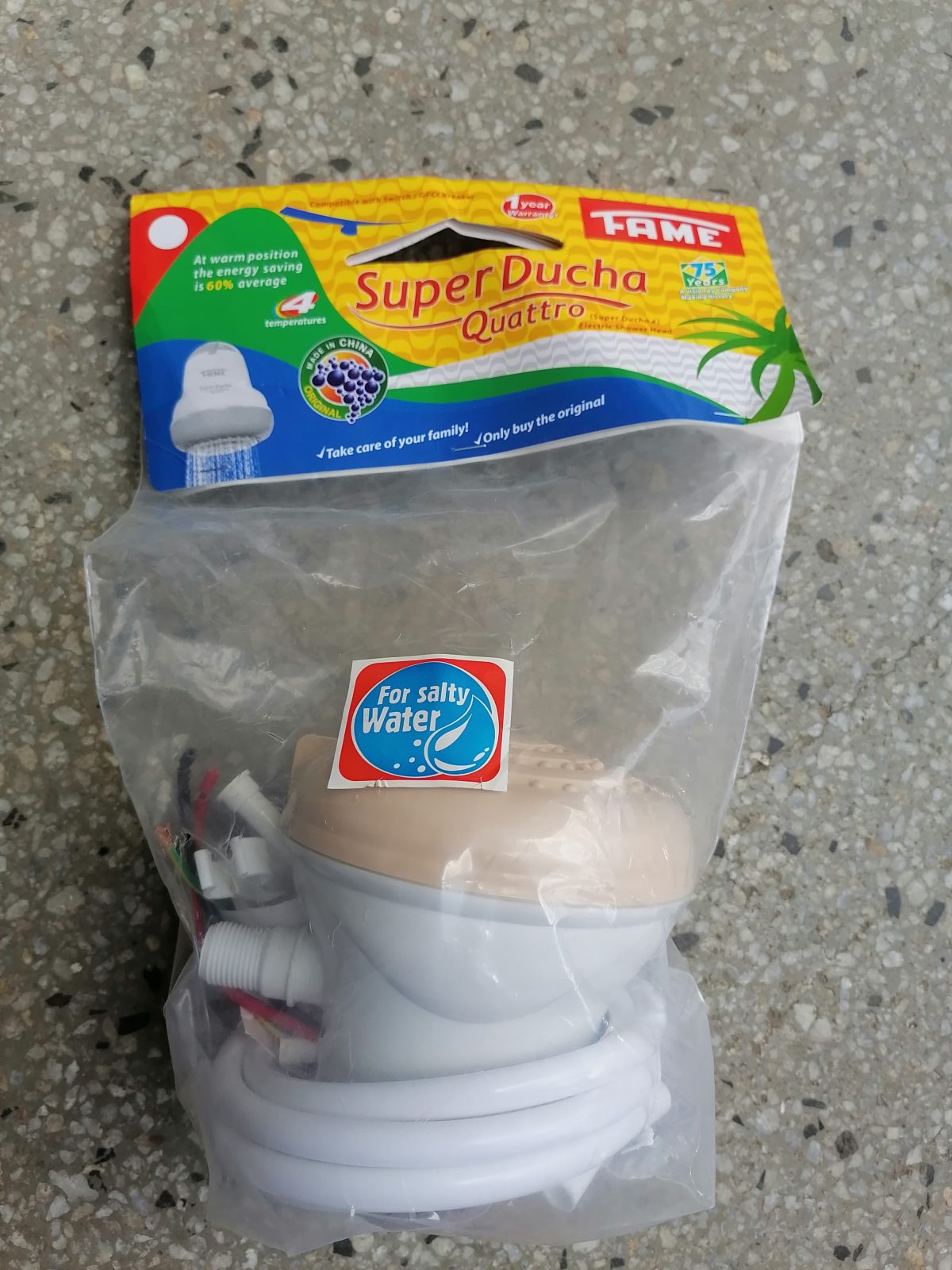 Super Ducha Fame Instant Shower Head – Manzil Builders